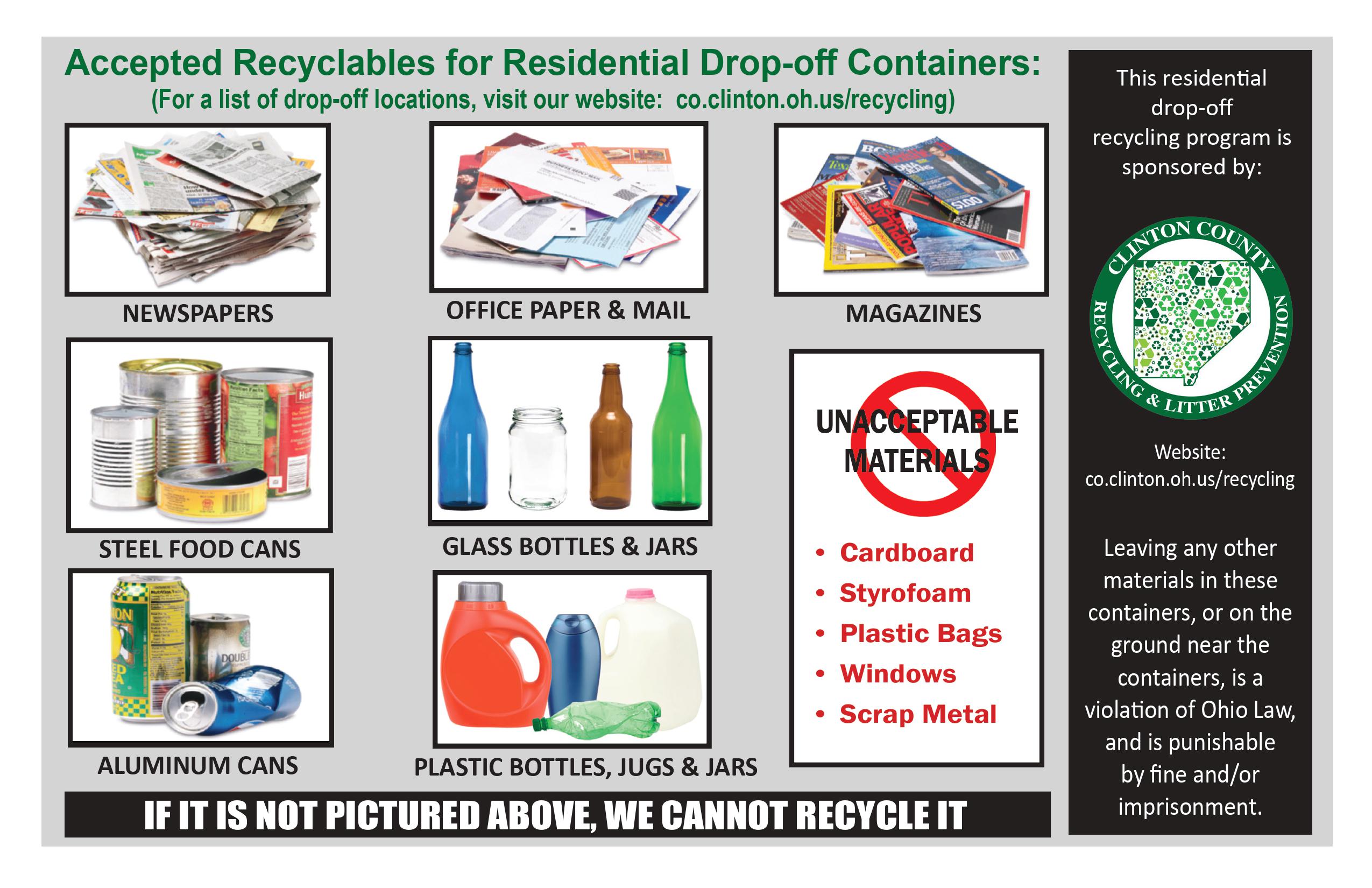 Official Website for Clinton County Ohio - Drop-off Recycling